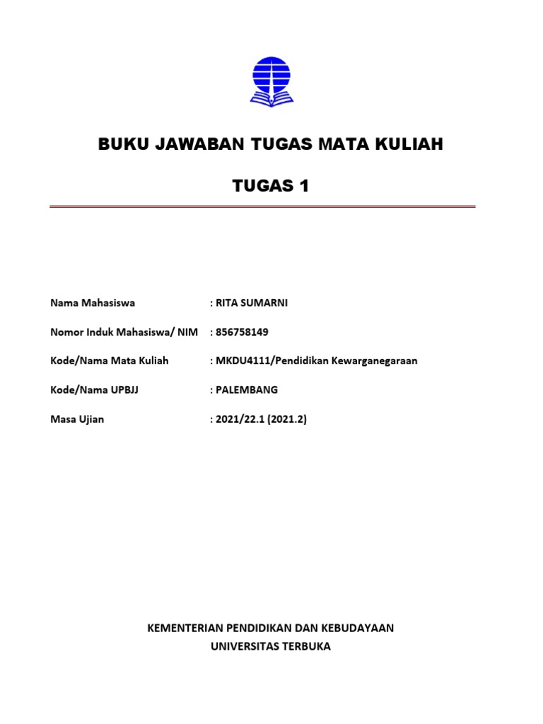 Cover Lembar Jawaban | PDF