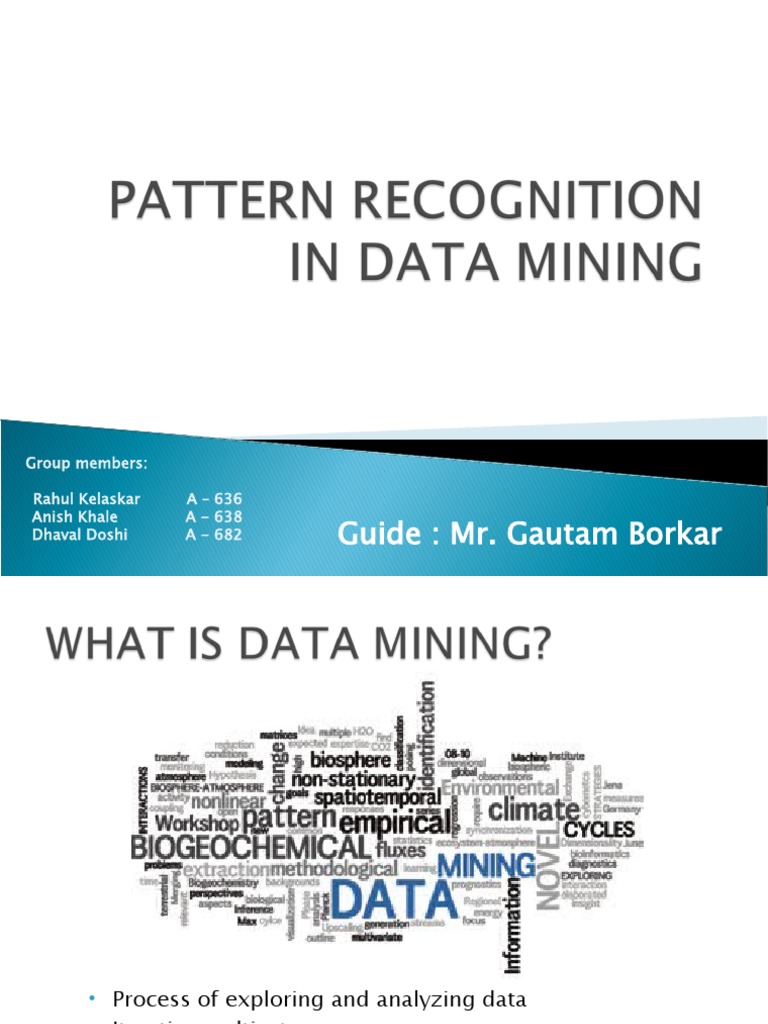Pattern Presentation | PDF | Pattern Recognition | Information Retrieval