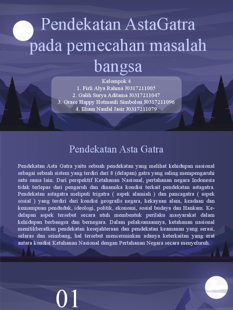 Pendekatan Asta Gatra Pada Pemecahan Masalah Bangsa | PDF | Politik ...