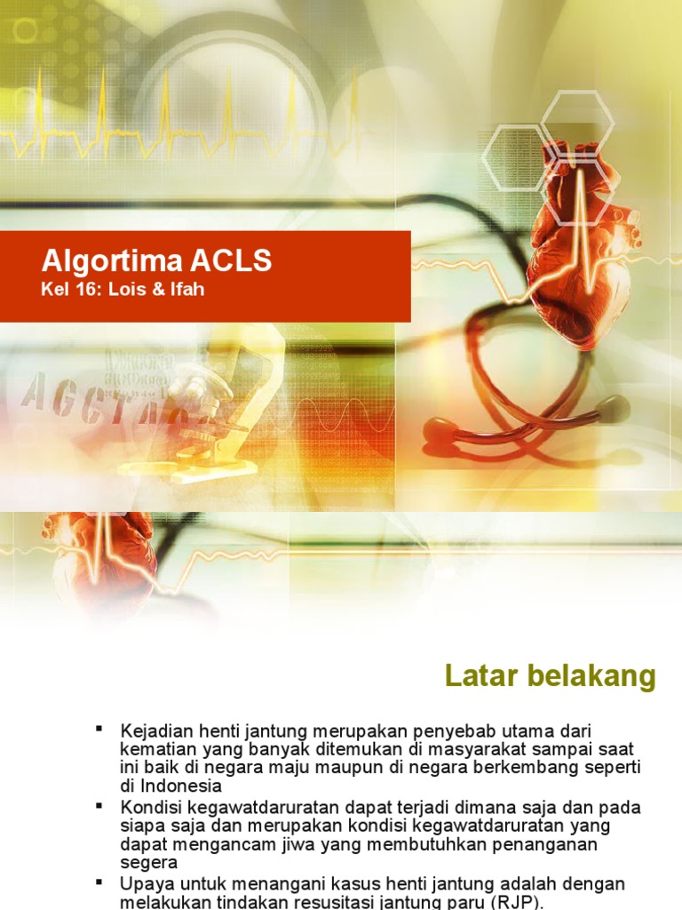 Algortima ACLS | PDF