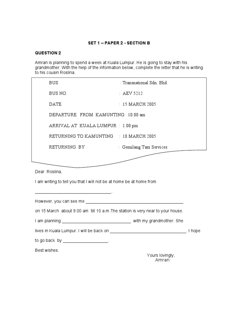 Set 1 - Paper 2 - Section B | PDF