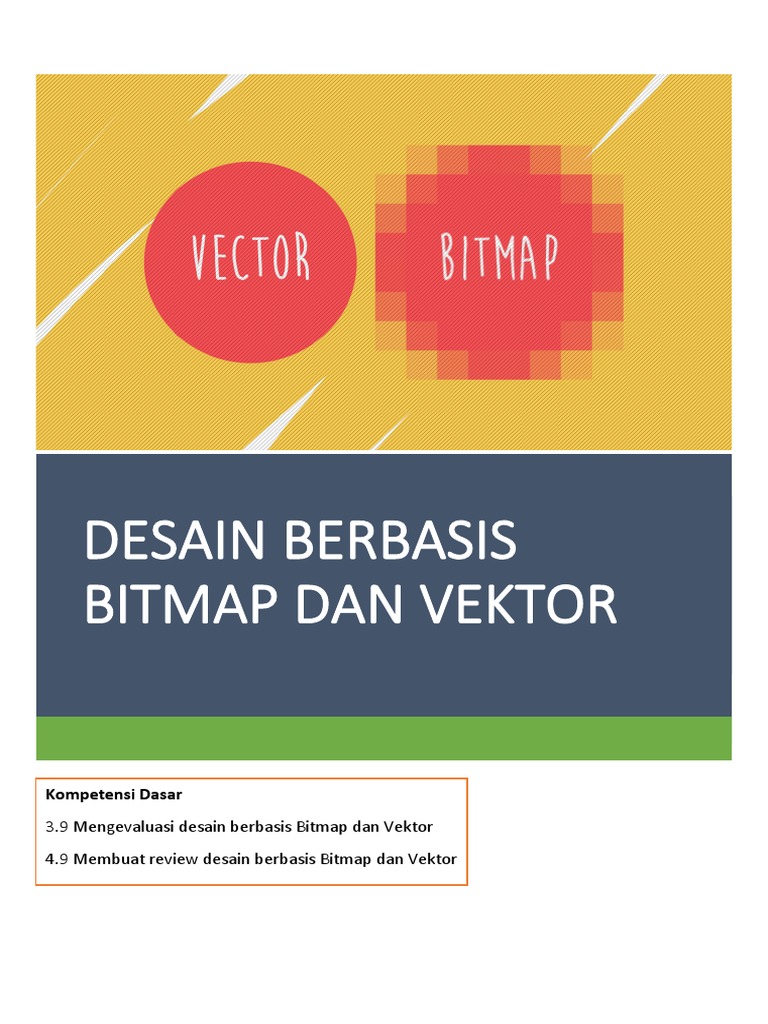 Desain Berbasis BITMAP Dan Vertor | PDF