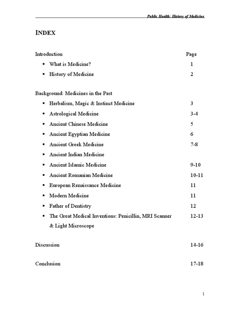 History of Medicine | PDF | Medicine | Penicillin