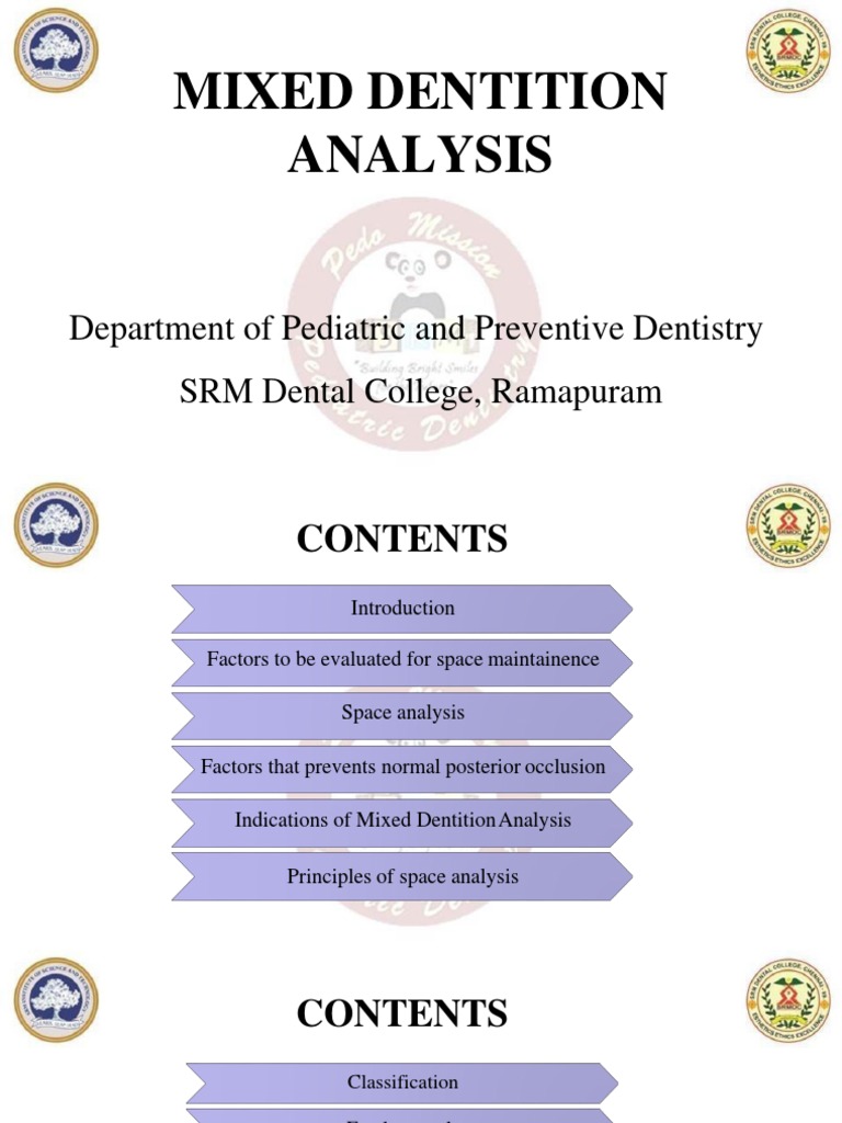 NIRF Mixed Dentition Analysis Min | PDF | Dentistry | Human Anatomy