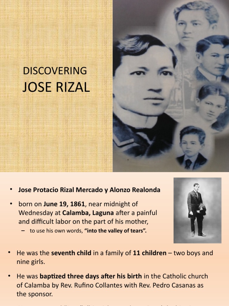 I Biography of Rizal | PDF | Philippines