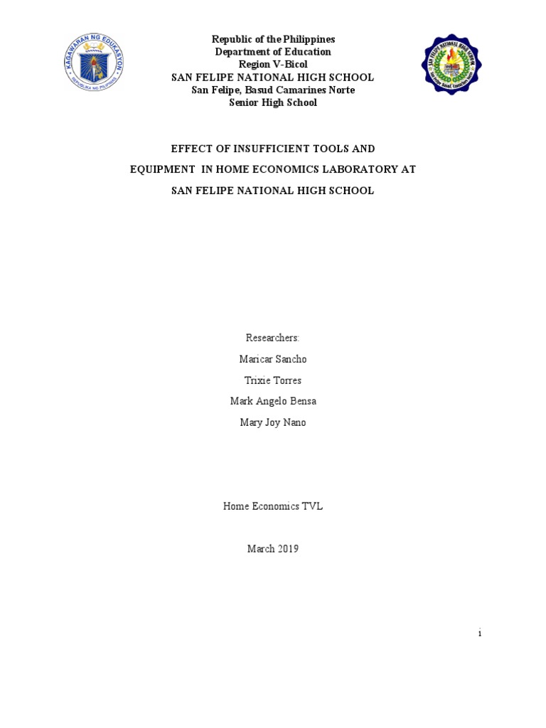 Effect of Insufficient Tools and | PDF | Theory | Cognition