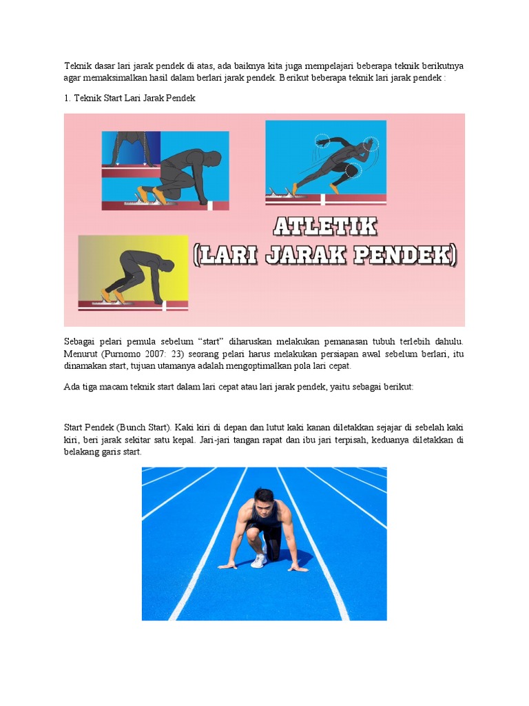 Kliping Pjok Lari Pendek (Sprint) | PDF