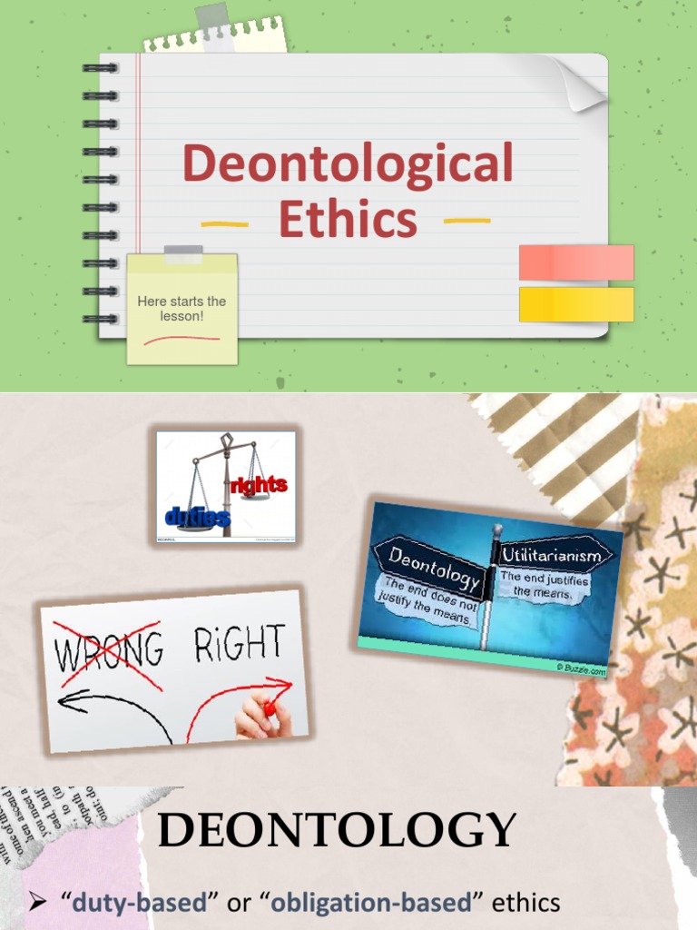 Deontological Theory | PDF | Immanuel Kant | Autonomy