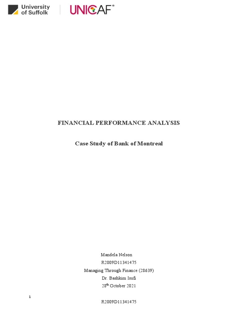 Financial Performance Analysis | PDF | Financial Ratio | Financial ...