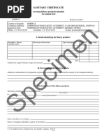 Certificate of Origin Gacc Sample | PDF