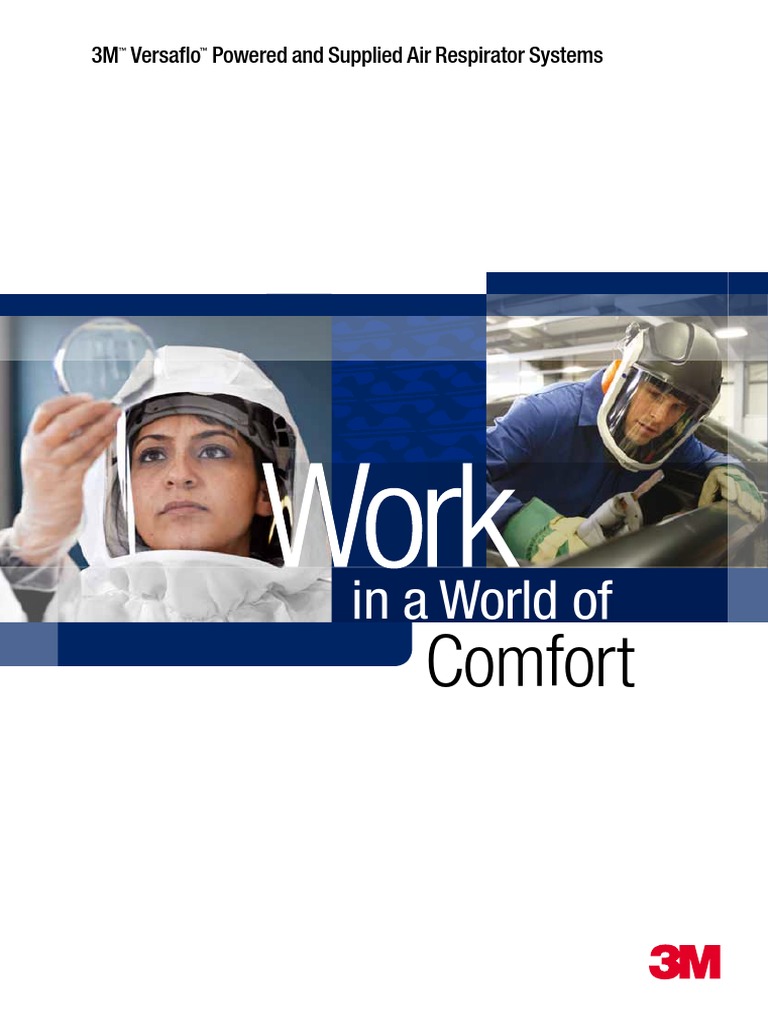 3M Versaflo Brochure | PDF | Battery Charger | Nonwoven Fabric