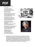 Caged Bird by Maya Angelou Poetry Foundation | PDF | Poetry