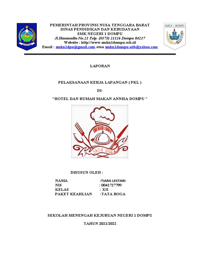 Laporan PKL Tiara | PDF