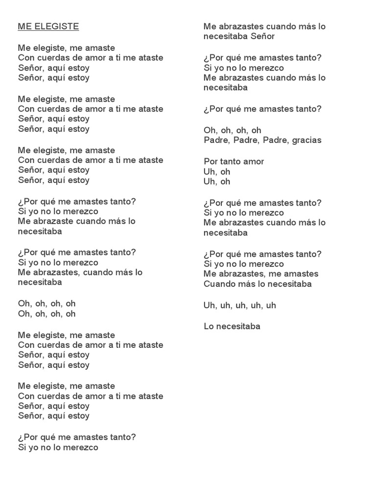 Letras de Alabanza de John Eli | PDF | Amor | Pecado