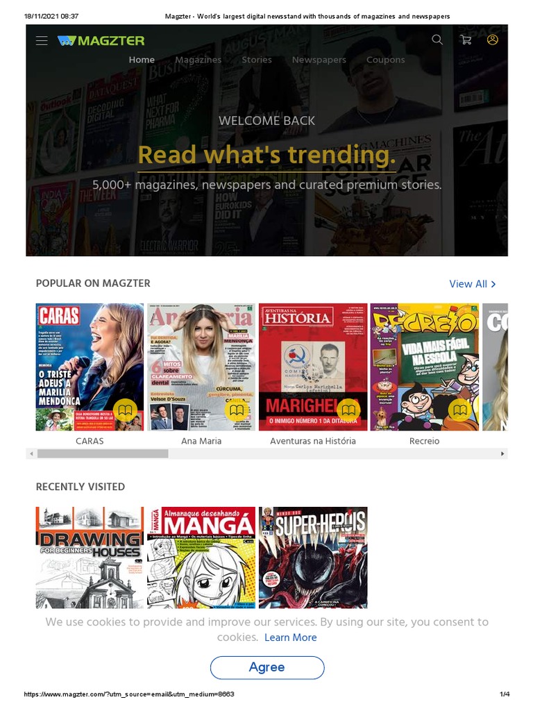 Magzter - World's Largest Digital Newsstand With Thousands of Magazines ...