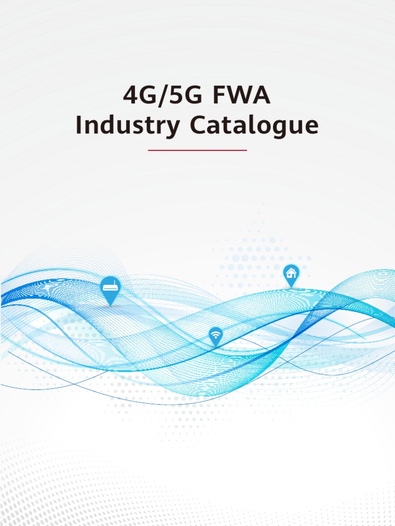 4G/5G FWA Industry Catalogue | PDF | Wi Fi | 4 G