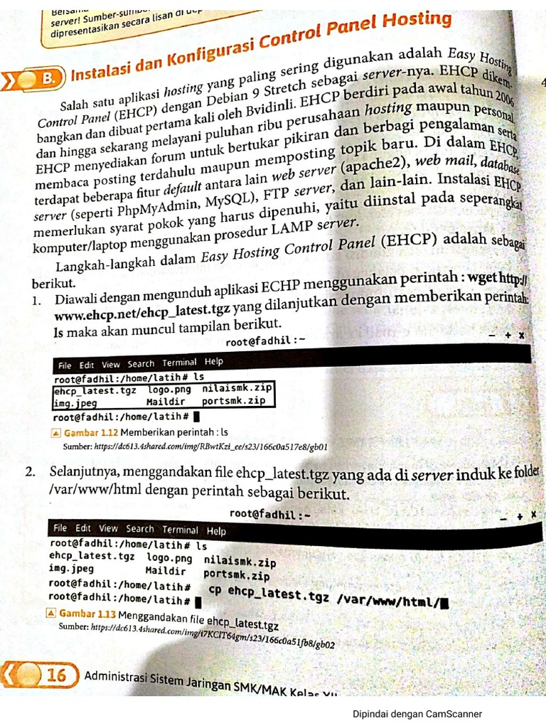 Instalasi Dan Konfigurasi Control Panel Hosting | PDF