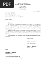 Request Letter For Sound System1 | PDF