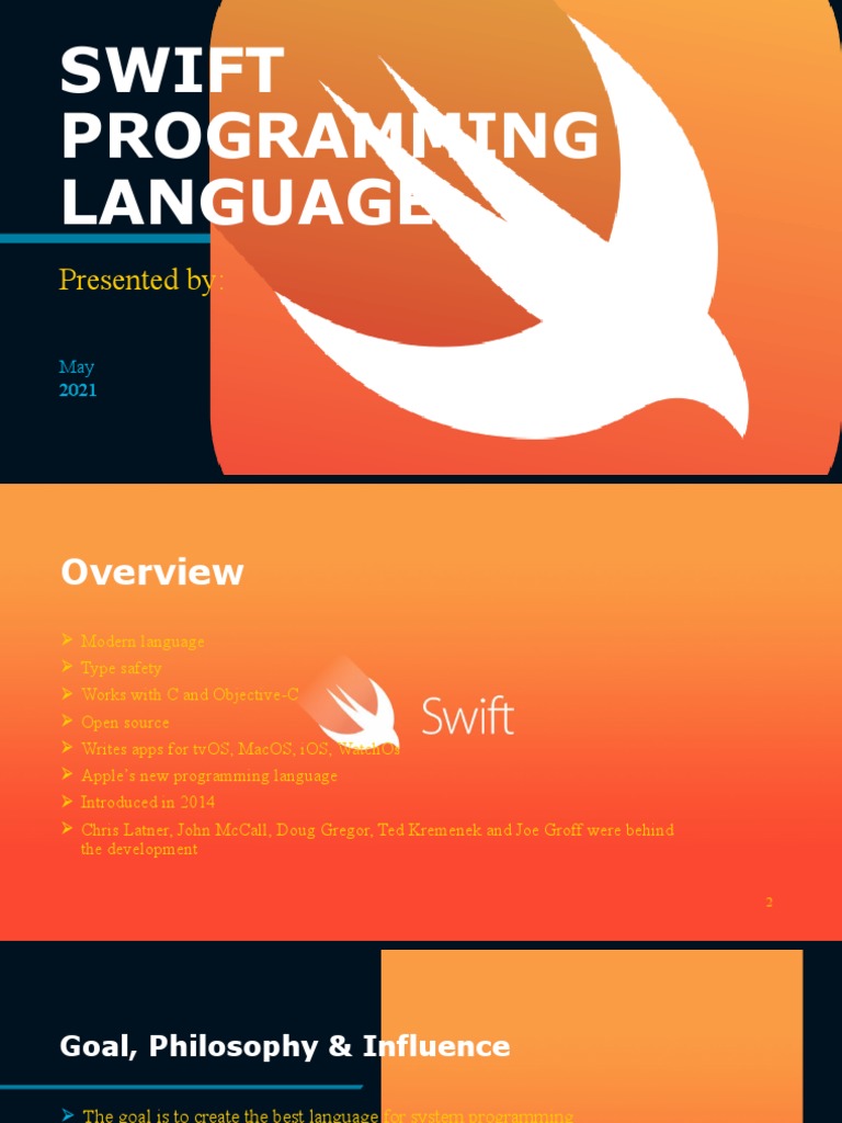Swift Programming Language | PDF | Swift (Programming Language) | Computer Engineering