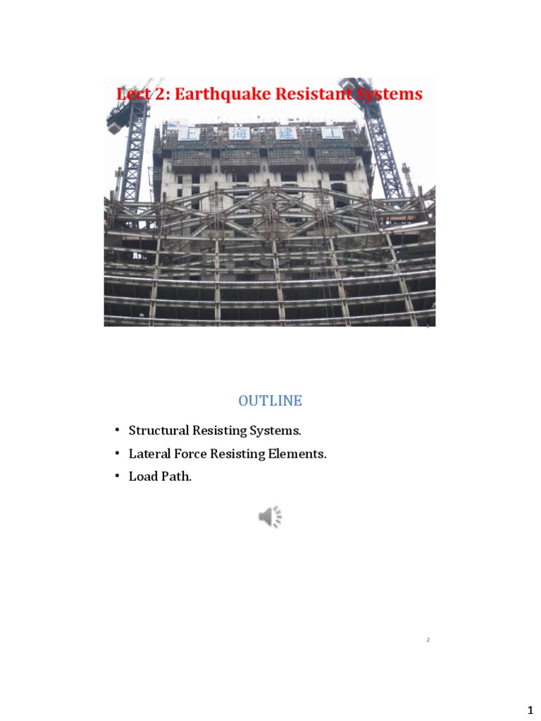 Earthquake Resistant Structural Systems | PDF | Wall | Building Engineering