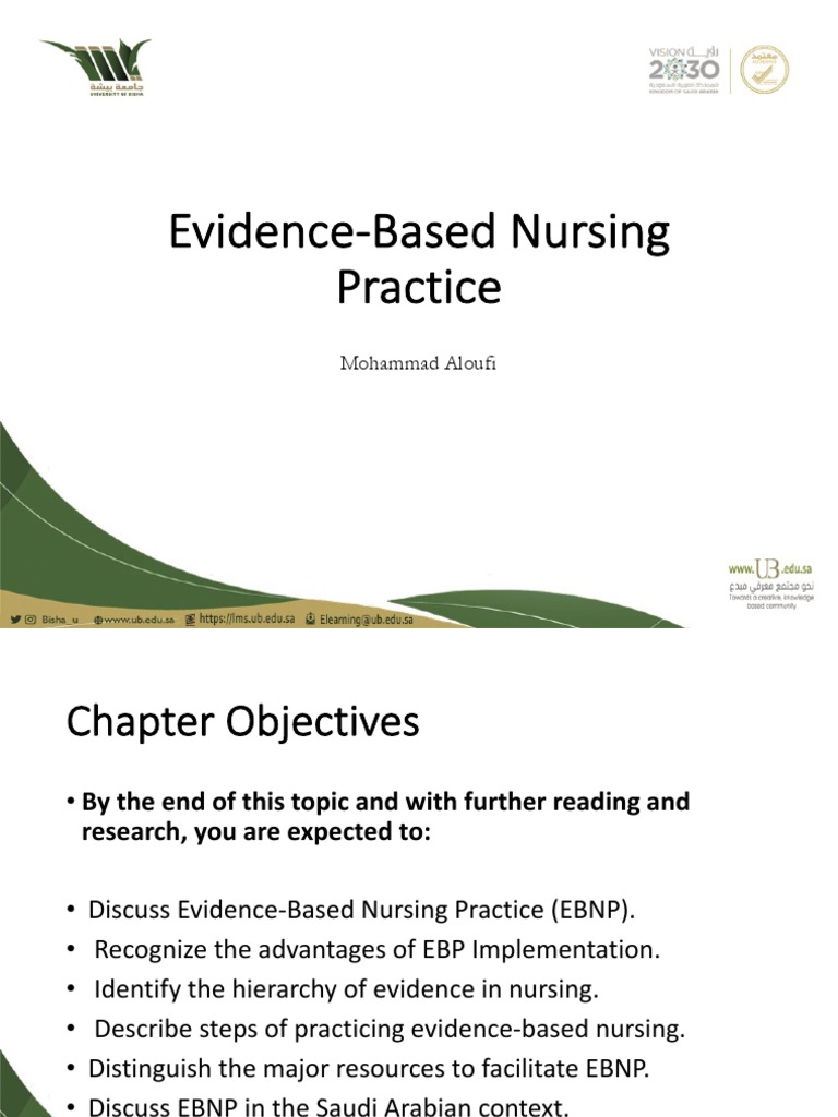 Evidence-Based Nursing Practice | PDF | Evidence Based Medicine ...