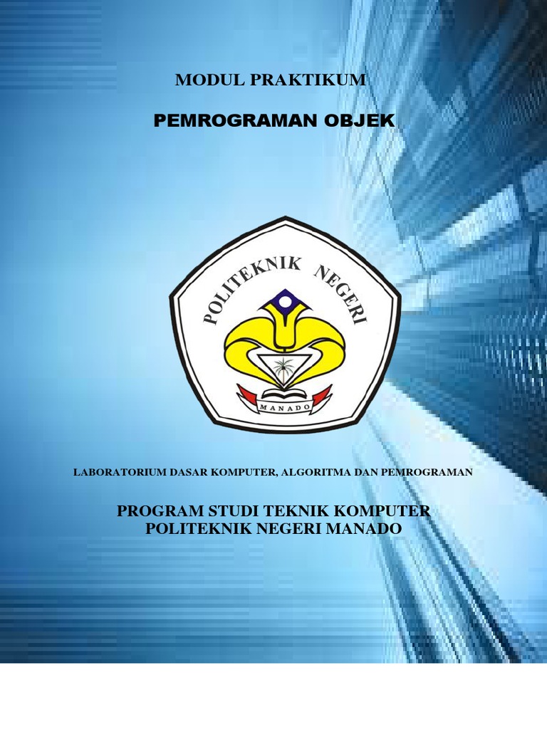 Modul Praktikum Pemrograman Objek | PDF