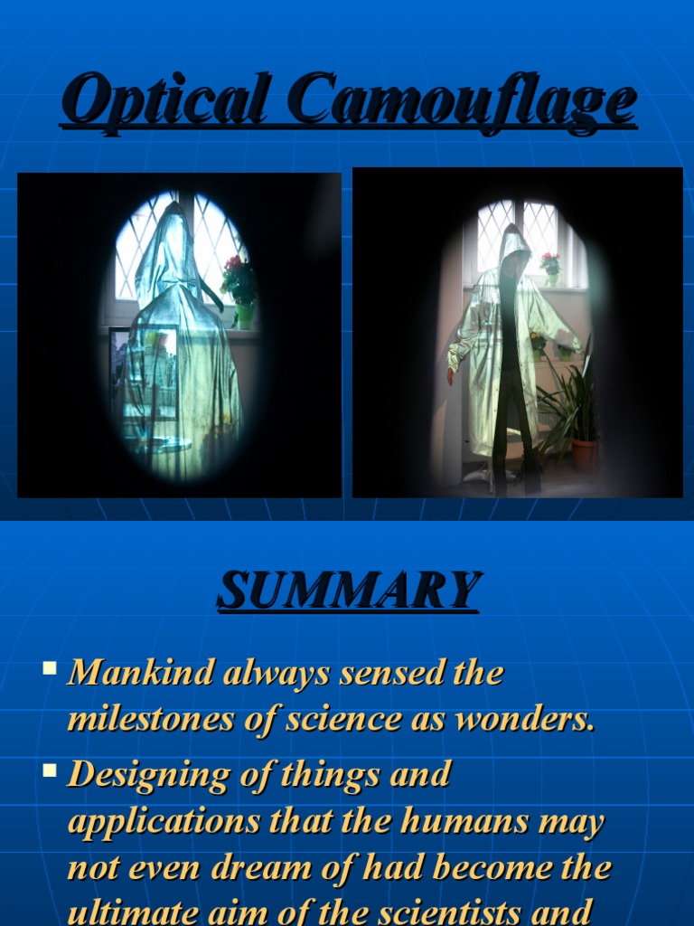 Optical Camouflage | PDF | Camouflage | Optics