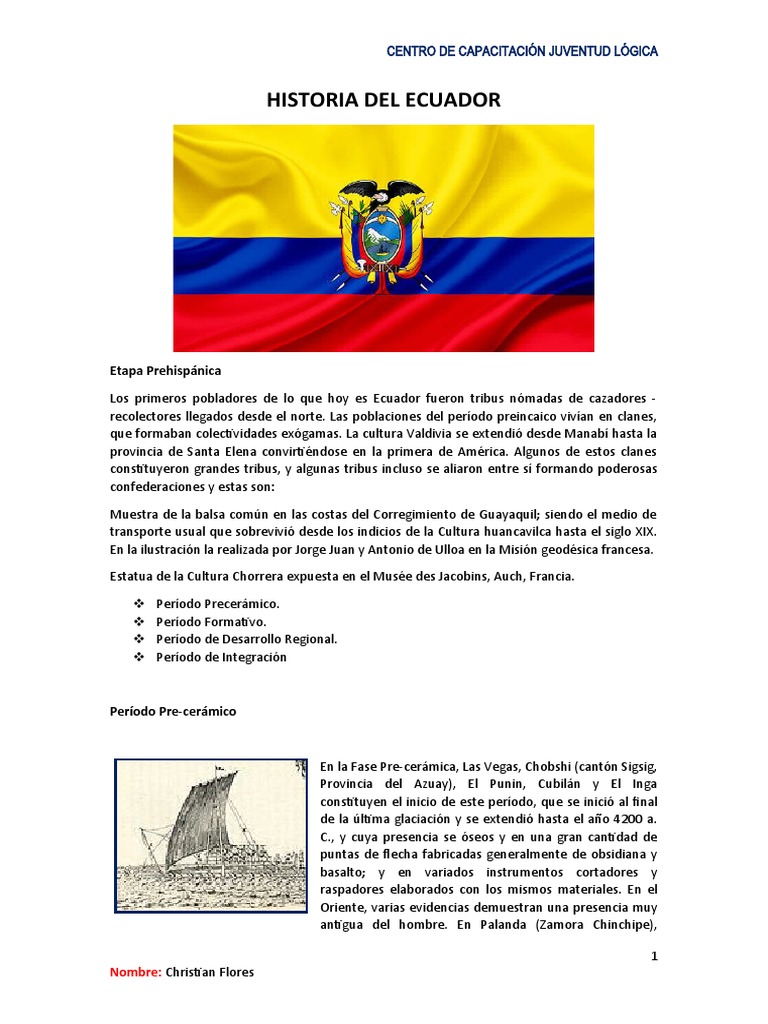 Historia Del Ecuador | PDF | Imperio Inca | Ecuador