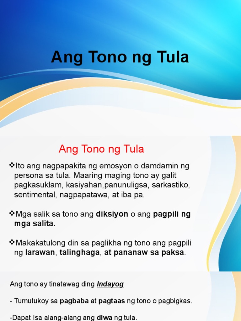 Filipino Report Presentation | PDF