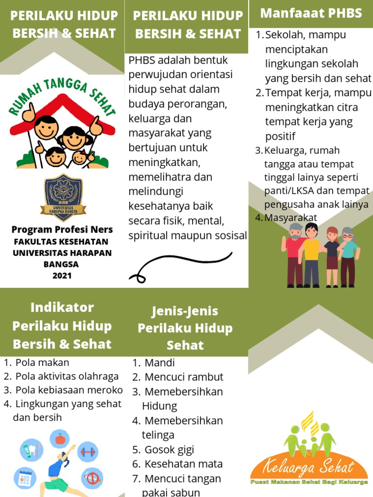 Panduan Perilaku Hidup Bersih dan Sehat | PDF