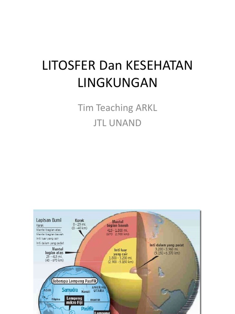 Arkl#4 Kesling Litosfer | PDF | Sains & Matematika