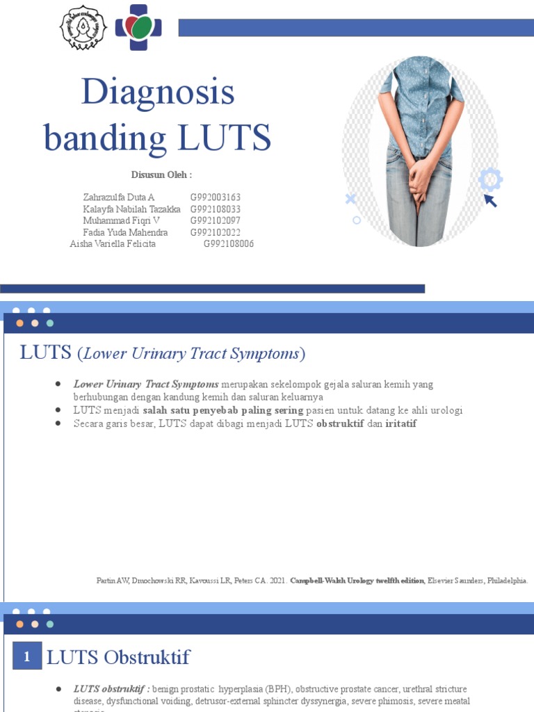 Diagnosis Banding LUTS | PDF