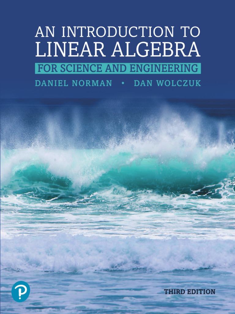 An Introduction To Linear Algebra For Science and Engineering - 3rd Ed ...