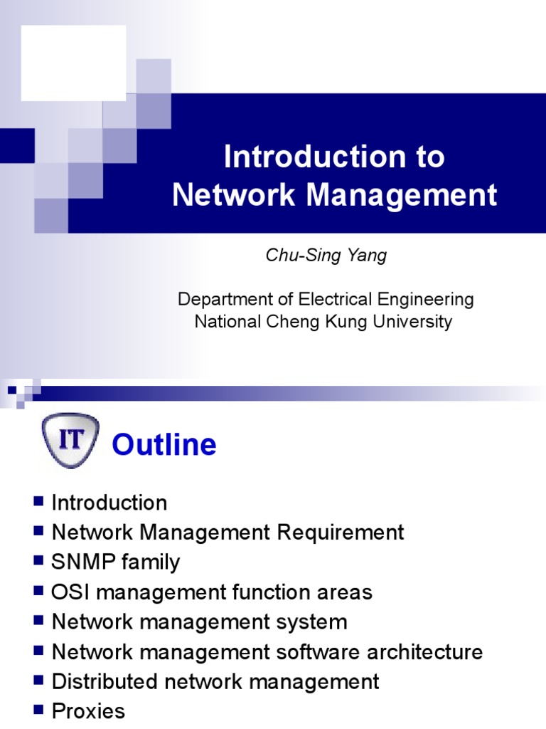 Introduction Network Management | PDF | Computer Network | Proxy Server