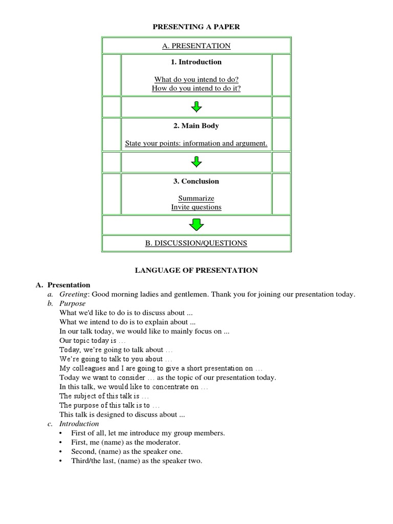 How To Deliver Academic Presentation | PDF | Cognition | Communication