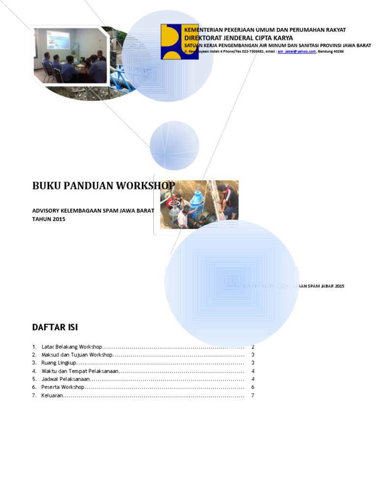 Buku Panduan Workshop Advisory Kelembaga | PDF