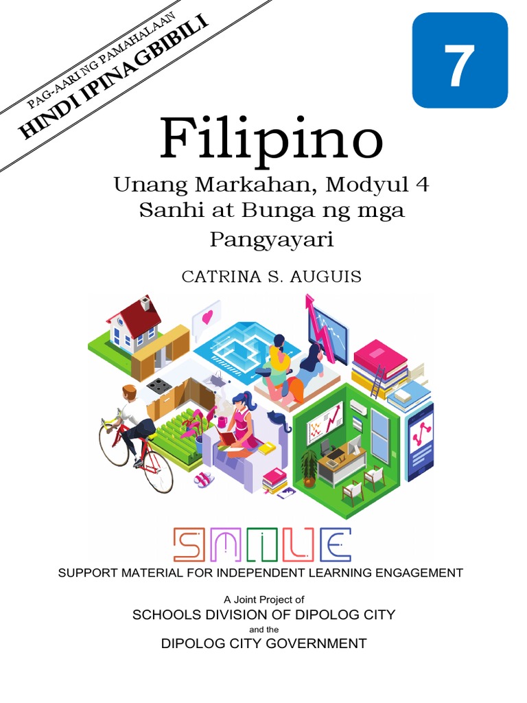 Filipino: Unang Markahan, Modyul 4 Sanhi at Bunga NG Mga Pangyayari | PDF