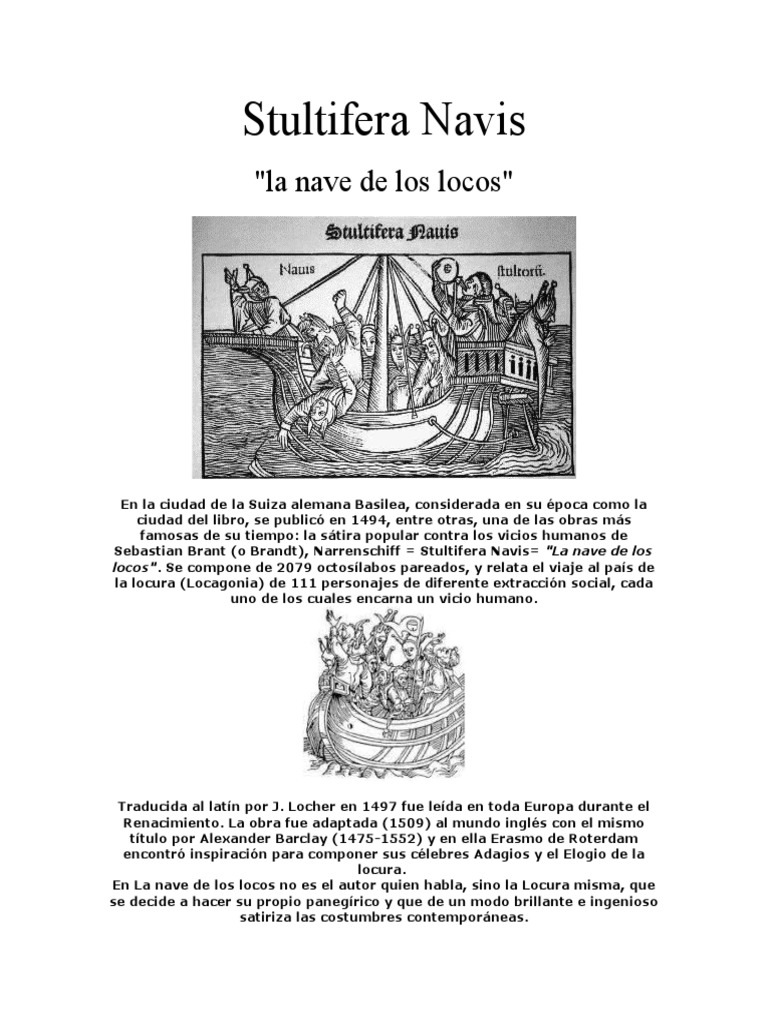Stultifera Navis | PDF