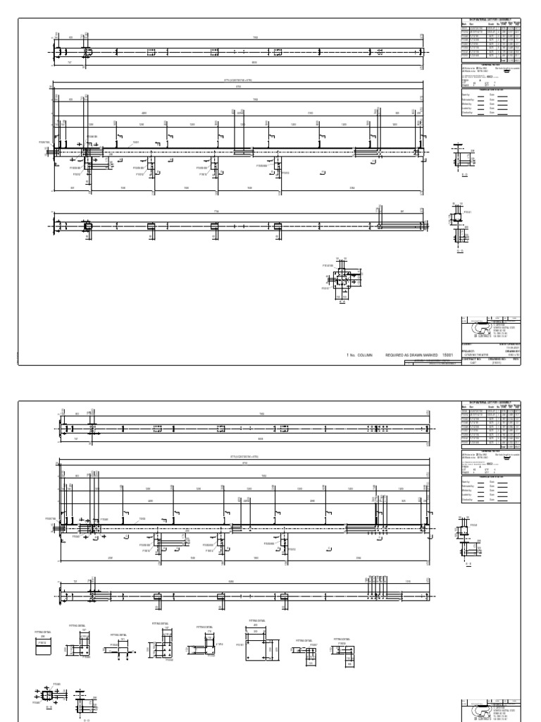 A H H G G H H H: All Steelwork Manufactured To: BS EN 1090-2: Execution ...