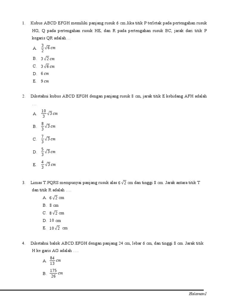 Soal PTS Xii. 2021. | PDF