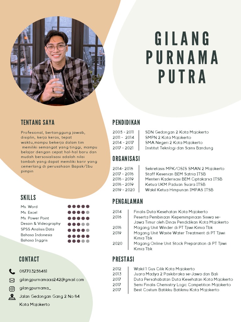 CV Gilang Purnama | PDF