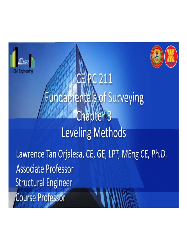 Chapter 3 Leveling Methods | PDF | Surveying | Metrology