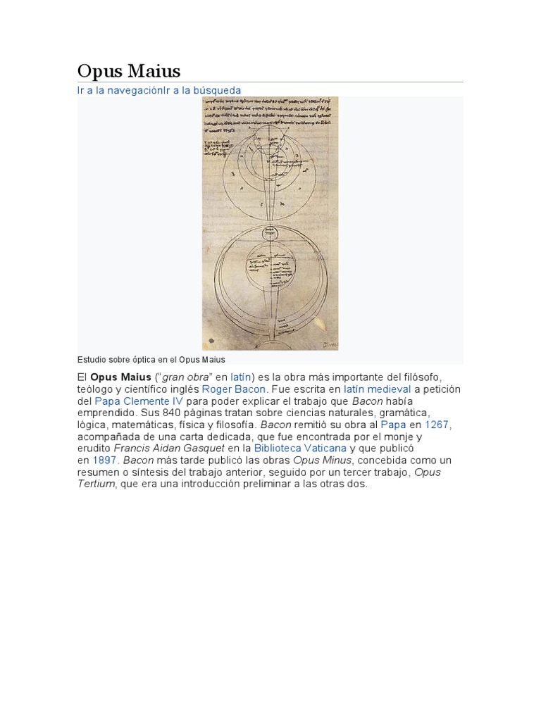 Opus Maius | PDF