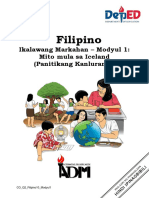 Filipino Module 2 Corrected Grade 10 Quarter 2 | PDF