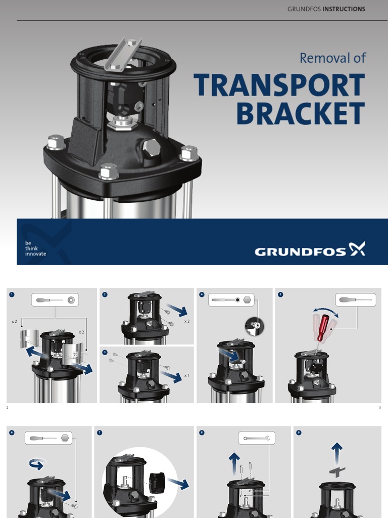 Removal and Installation Instructions for the Transport Bracket on a ...