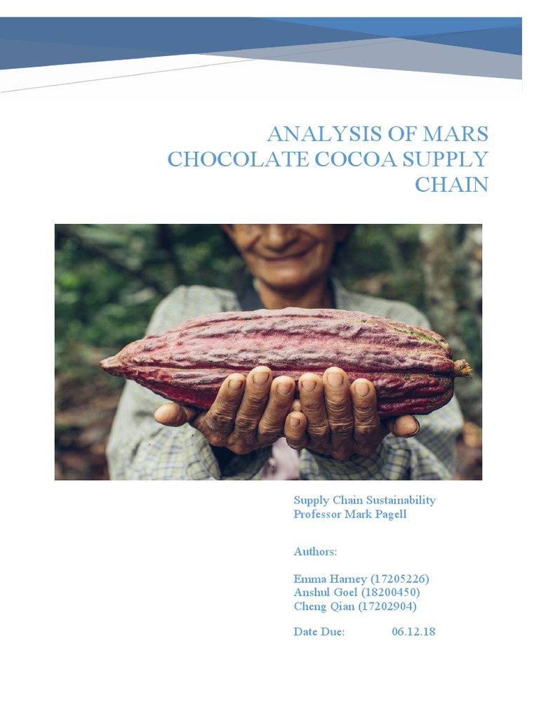 Mars Chocolate Supply Chain Analysis | PDF | Cocoa Bean | Chocolate