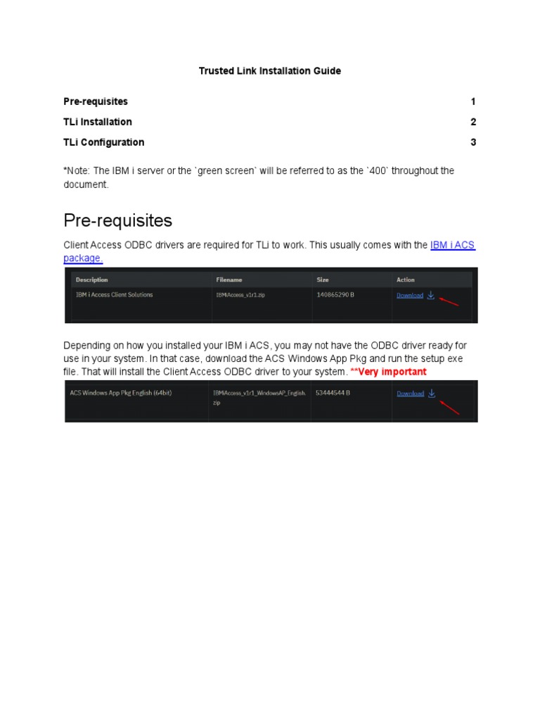 Trusted Link Installation Guide | PDF | File Transfer Protocol | Computer Architecture