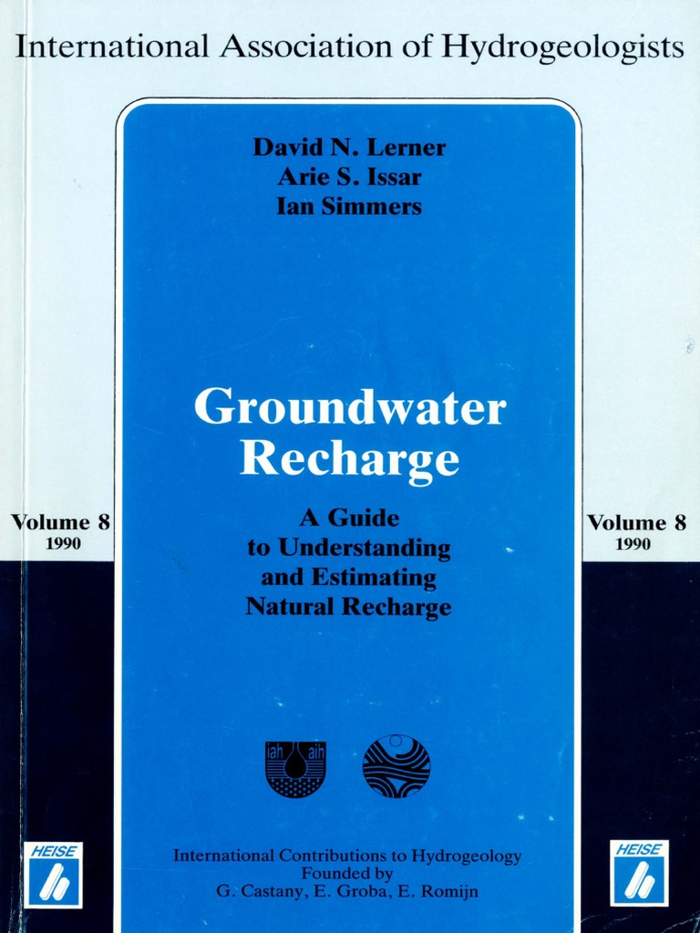 ICH8 GW Recharge Lerner | PDF | Groundwater | Aquifer