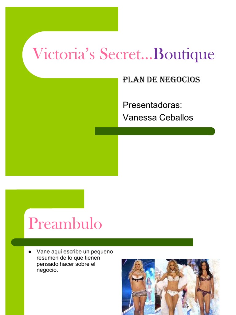 Victoria's Secret Power Point | PDF
