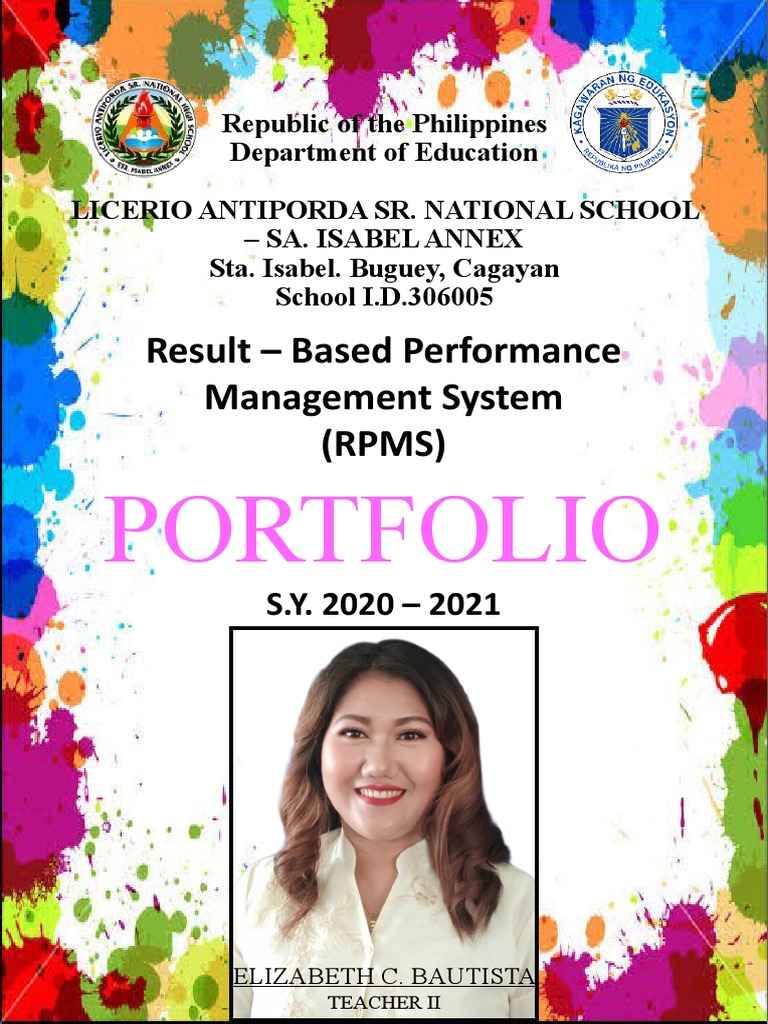 Portfolio: Result - Based Performance Management System (RPMS) | PDF ...